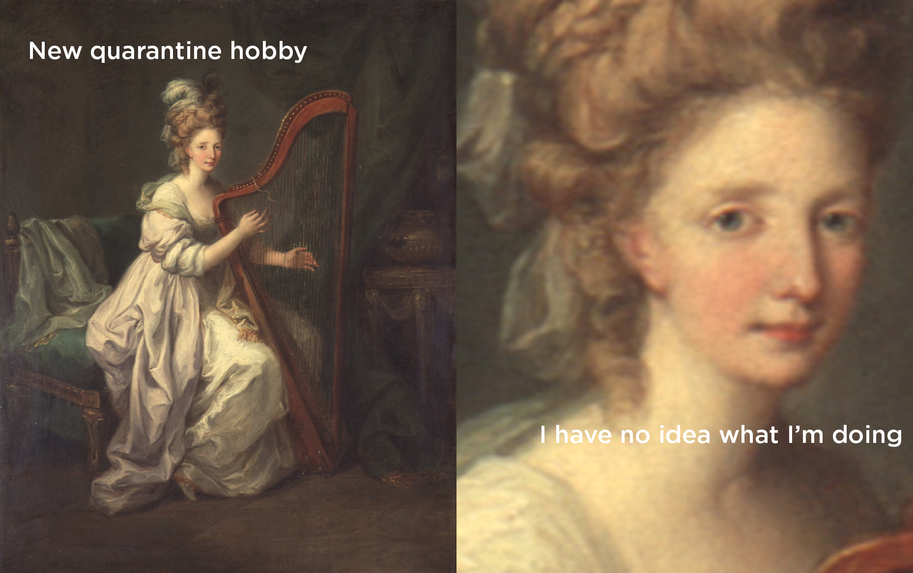 Object of the Week: Woman Playing a Harp – SAMBlog