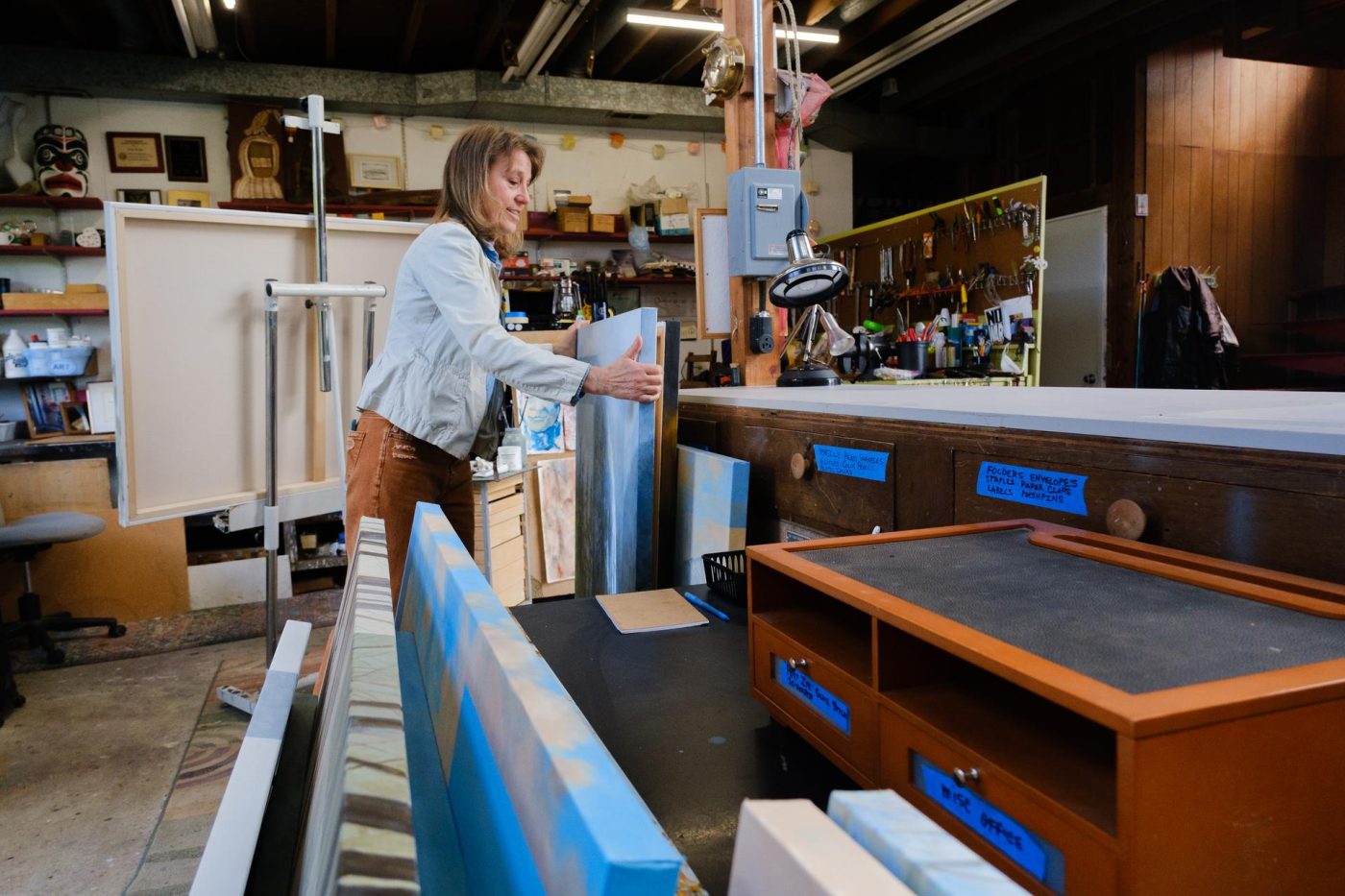 In the Studio with SAM Gallery Artist Enid Smith Becker - SAM Stories